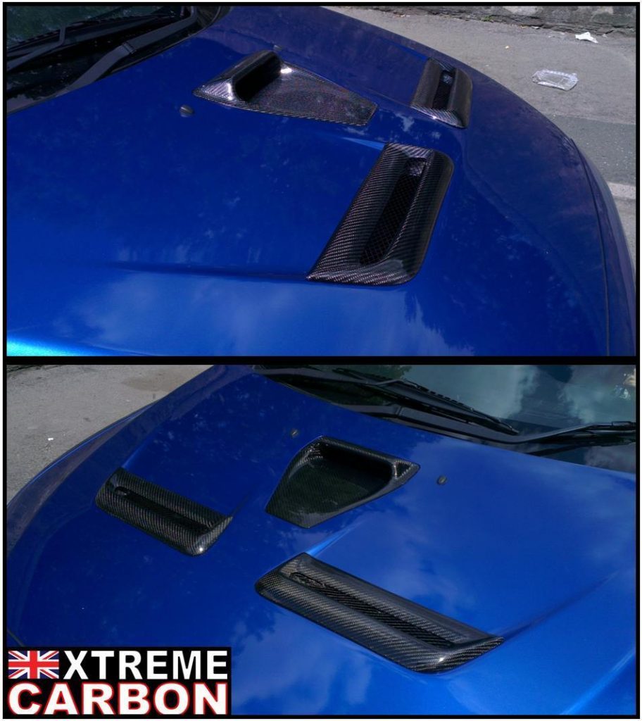 Mitsubishi Evo X FQ400 Style bonnet scoop - Xtreme Carbon UK