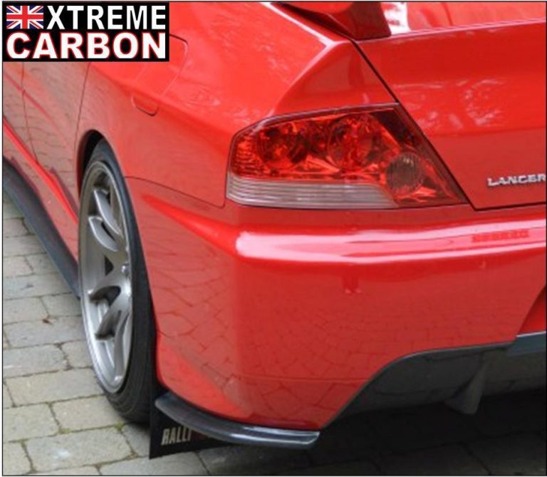 Mitsubishi Evo 9 Rear bumper extensions set - Xtreme Carbon UK