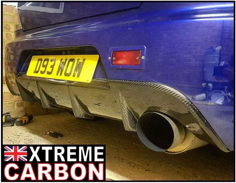 Mitsubishi Evo 9 OEM Style Rear bumper diffuser - Xtreme Carbon UK
