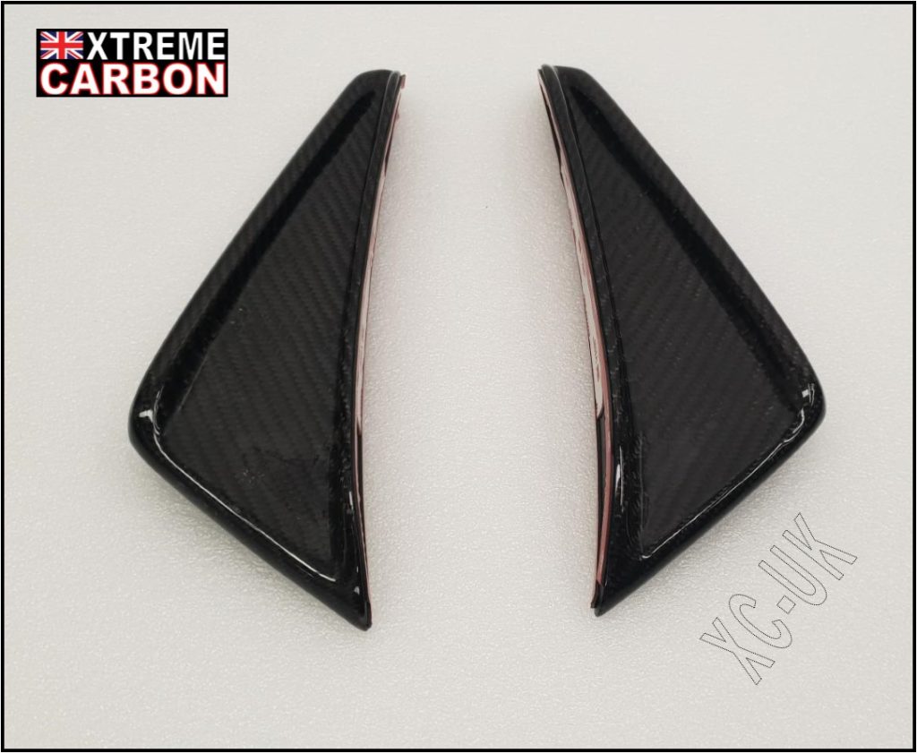 Mitsubishi Evo 9 Front bumper canards set - Xtreme Carbon UK